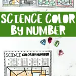 Science Color By Number Worksheets (9 Free Coloring Pages)