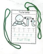Turtle Tracing Worksheet (Free Printable)