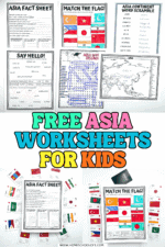 Asia Worksheets (Free Printable Geography Activities)