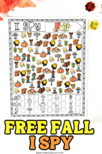 Free Fall I Spy Printable
