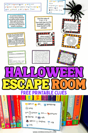 Free Halloween Escape Room Printable