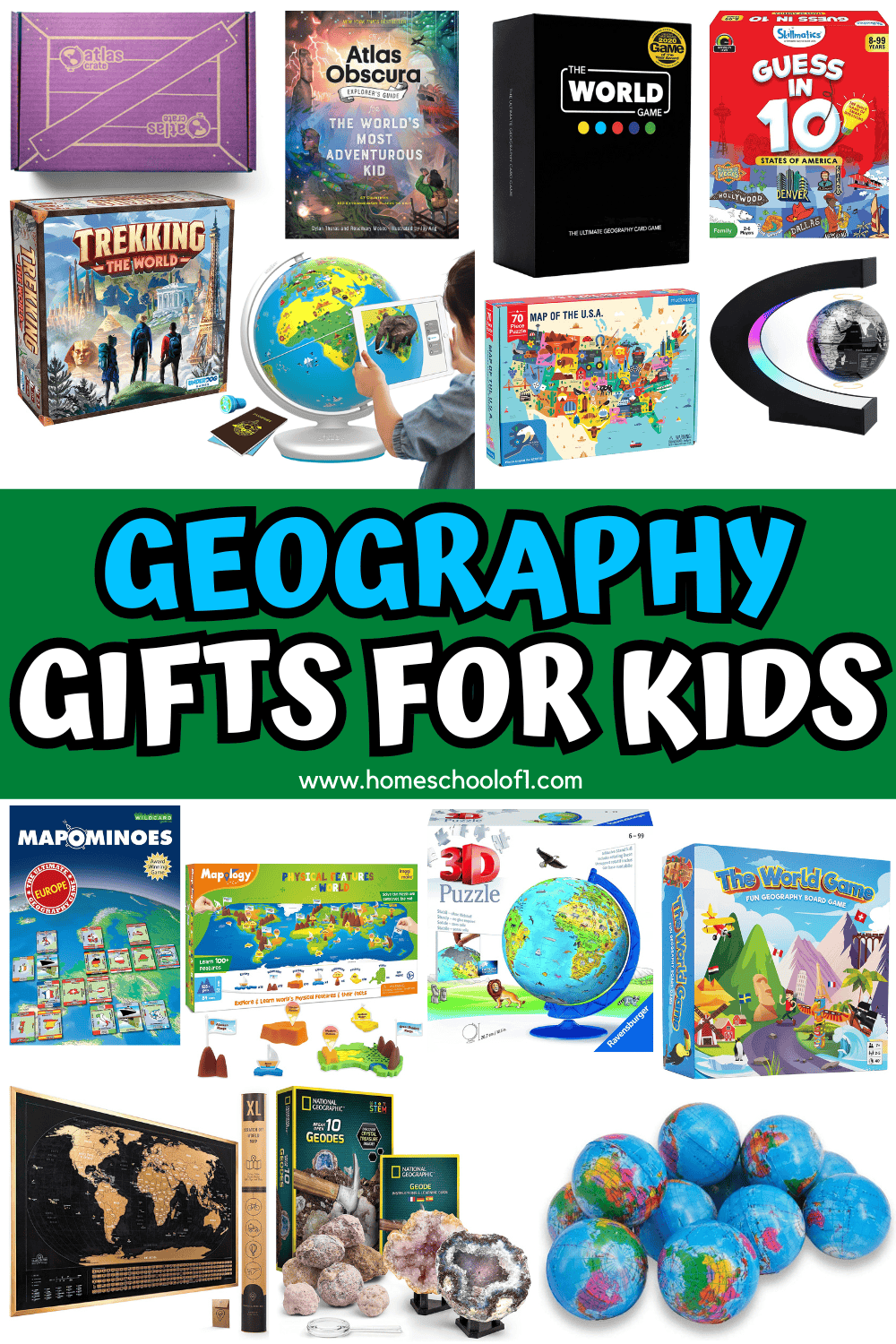 15 Best Geography Gifts for Kids Who Love Maps & Culture