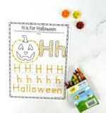 Halloween Tracing Worksheets (Free Printable)