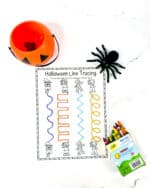 Free Halloween Tracing Worksheets