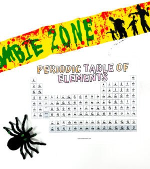 Free Halloween Science Worksheet (Fun With The Periodic Table)