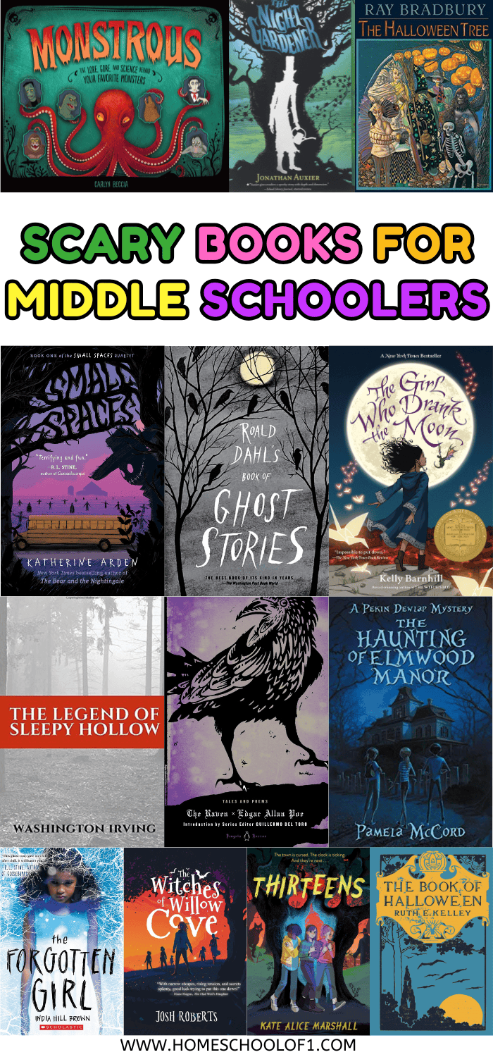 21 Halloween Books for Middle Schoolers That Aren't Too Scary