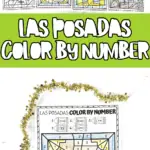 Free Las Posadas Color By Number Printables