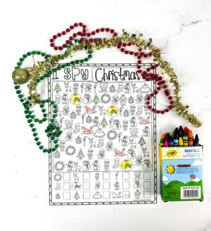 Free Christmas I Spy Printable