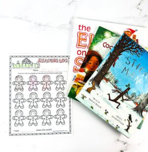 Free December Reading Log Printable