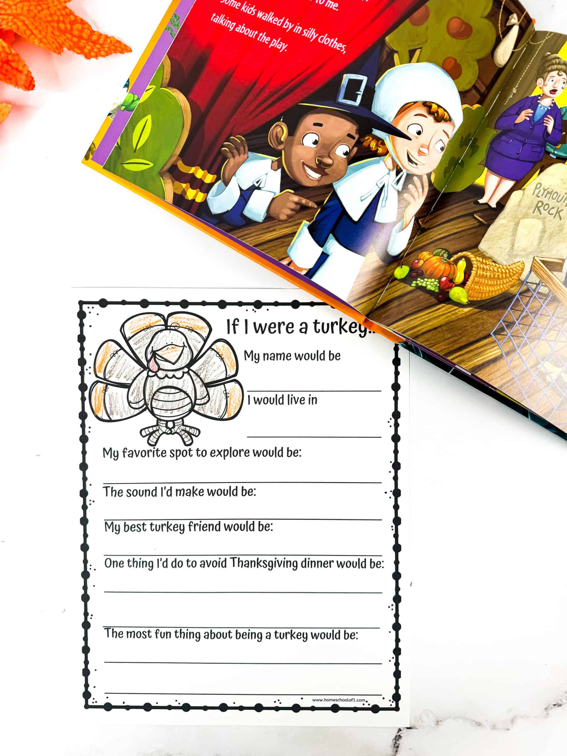 If I Were A Turkey Writing Prompt