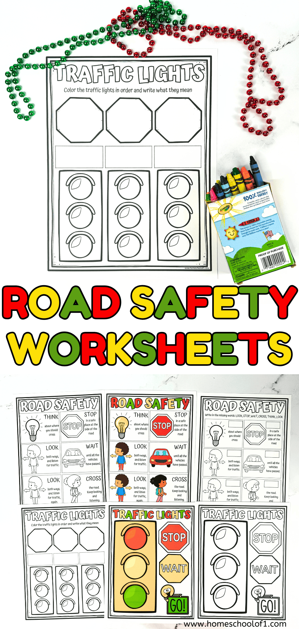 Free Road Safety Worksheet