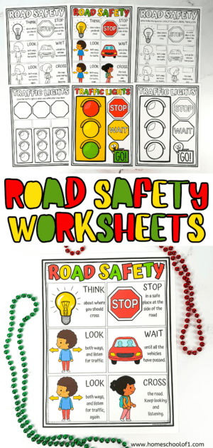 Free Road Safety Worksheet