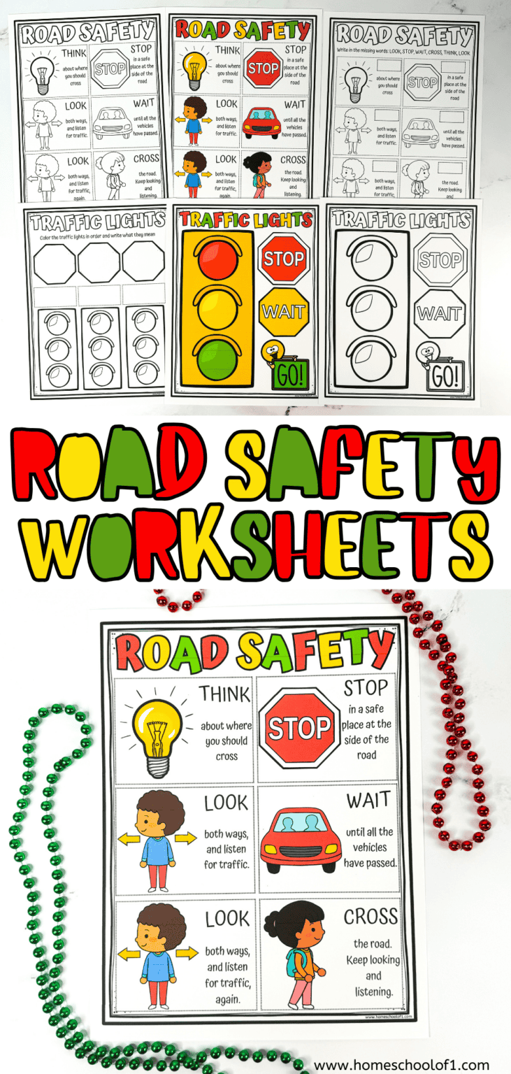 Free Road Safety Worksheet