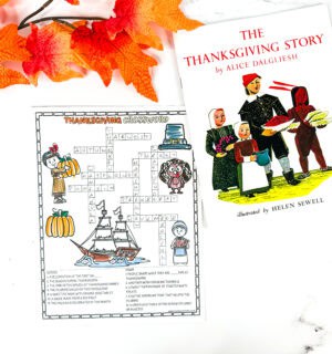 A Thanksgiving Crossword Printable for Festive Family Fun