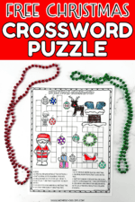 Free Christmas Crossword Puzzle Printable