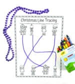 Free Christmas Tracing Worksheets For Pre Writing Fun