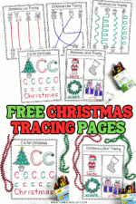 Free Christmas Tracing Worksheets For Pre Writing Fun
