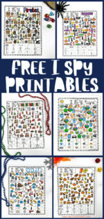 Free I Spy Printable Worksheets