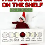 Free Phases of the Moon Elf on the Shelf Printable
