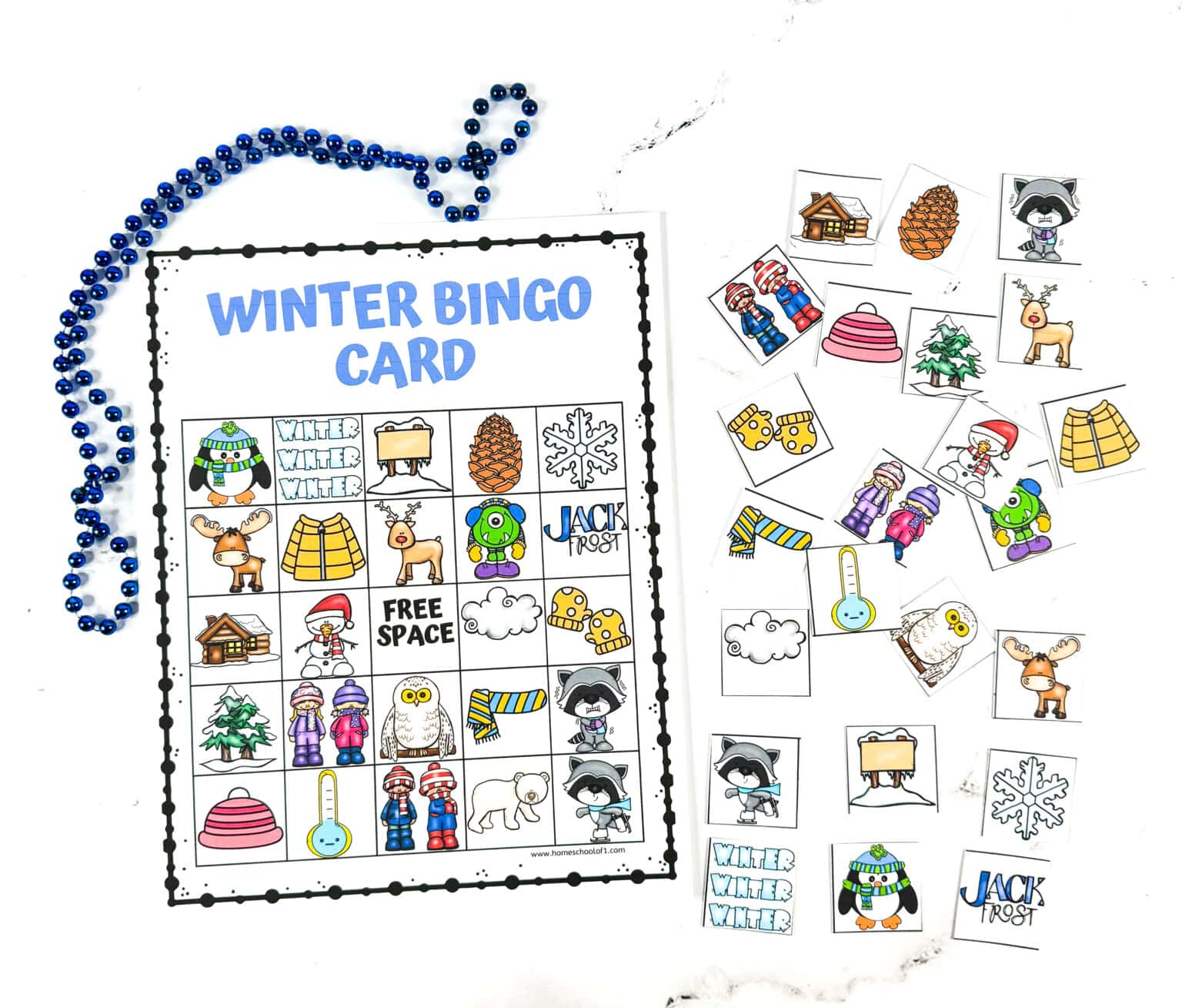 30 Free Printable Bingo Cards for Kids (Holiday & Learning Games)