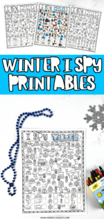 Free Winter I Spy Printables