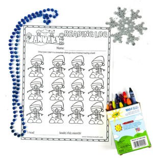 Free January Reading Log Printable