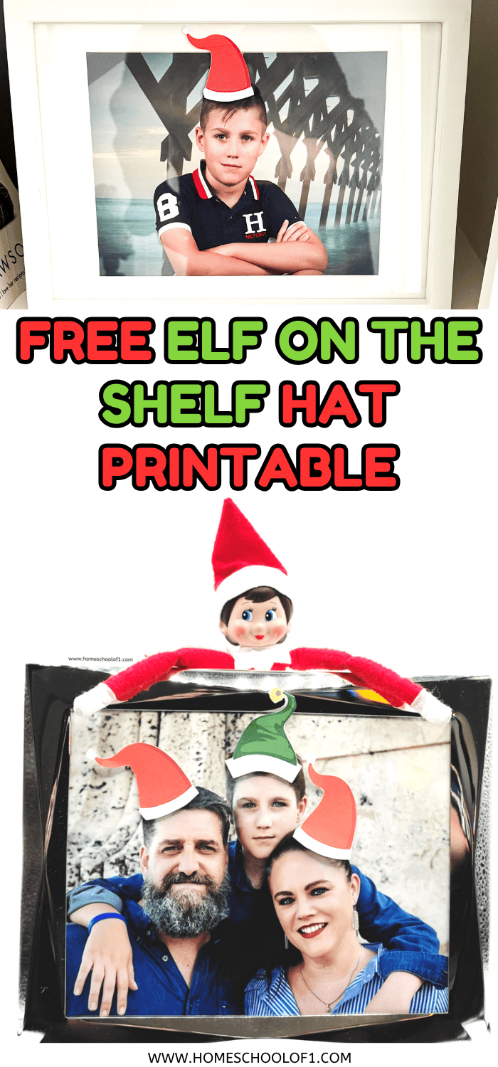 Free Elf on the Shelf Hat Printable