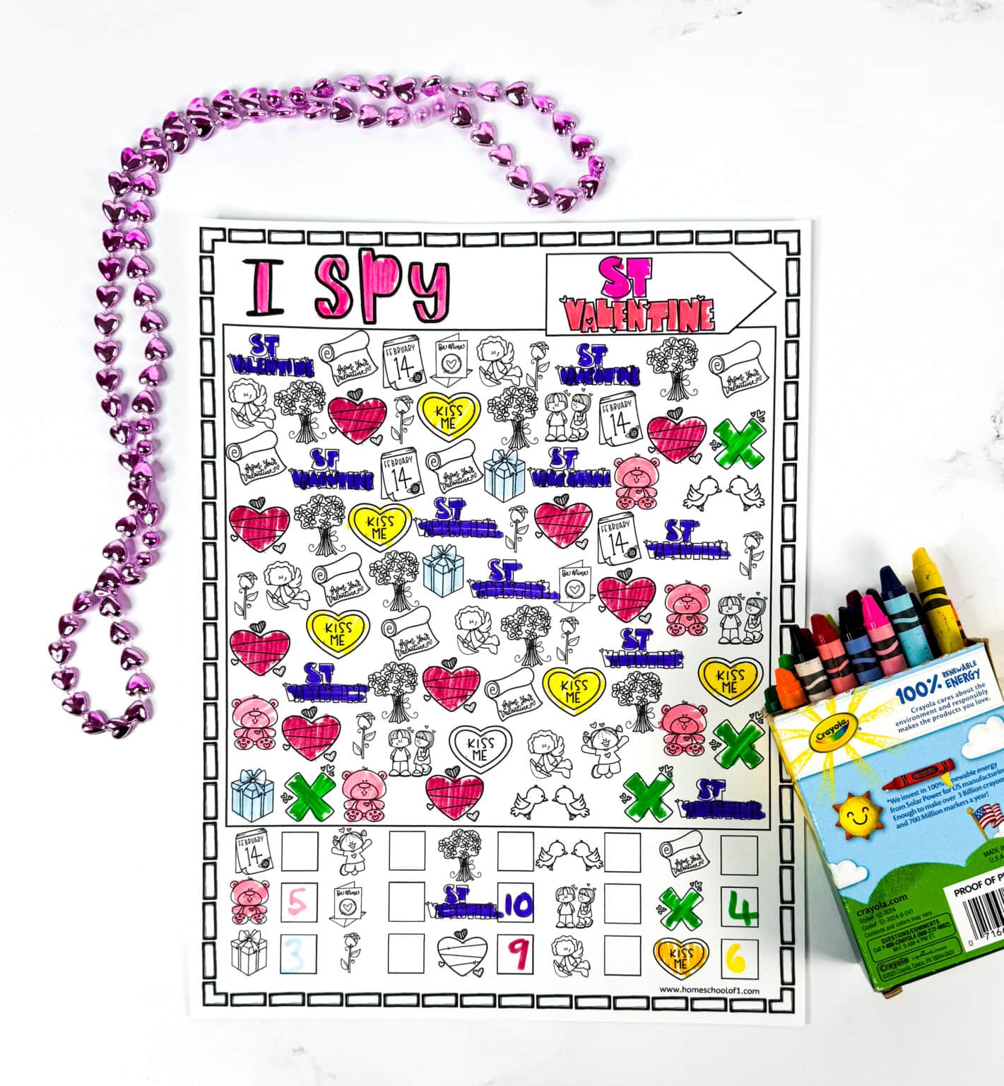 Free I Spy Worksheets (Printable PDF for Kids)