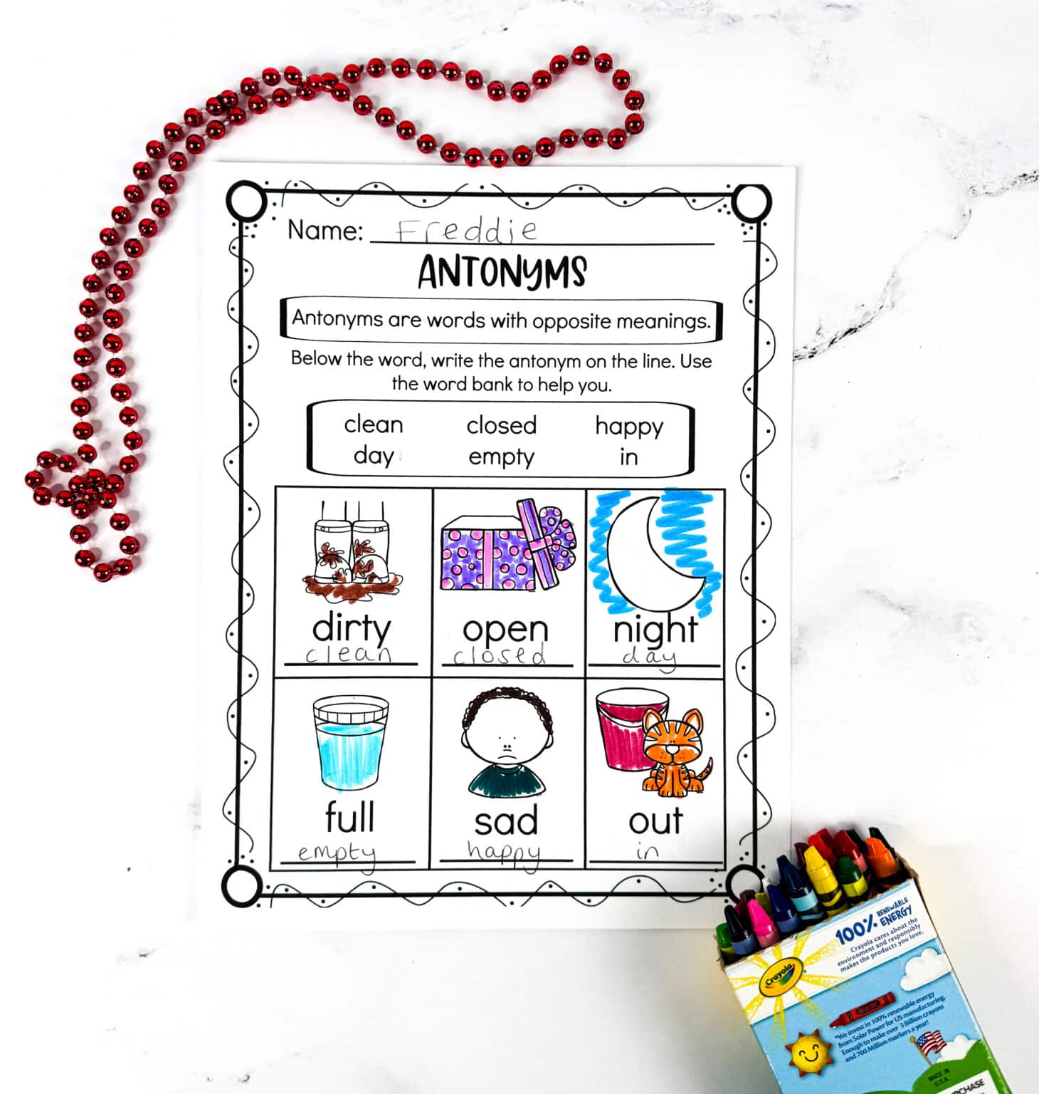 Free January Printables for Kids