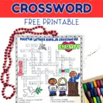 Martin Luther King Jr Crossword Puzzle Free Printable
