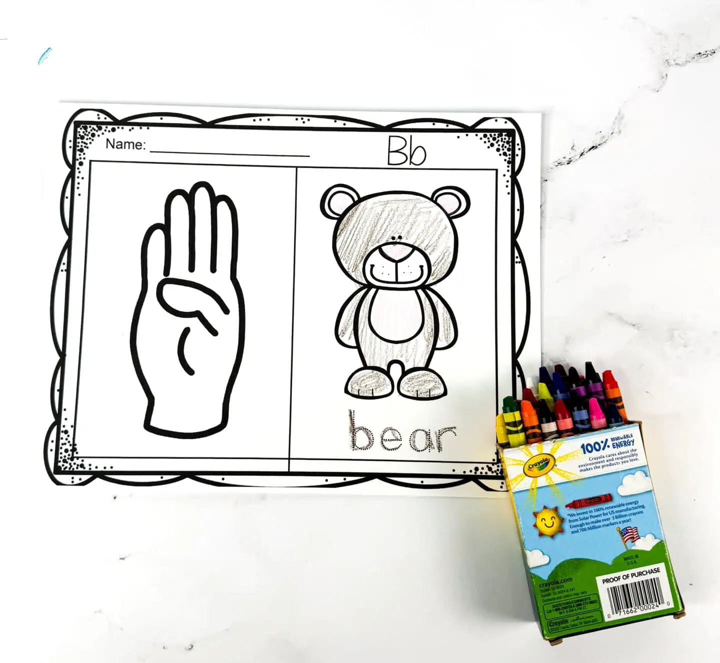 Free Sign Language Alphabet Worksheets