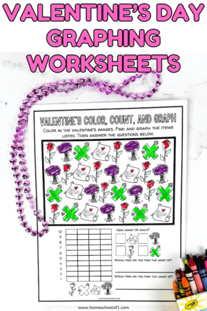 Free Valentine's Day Graphing Worksheet