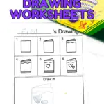 Free Valentine's Day Directed Drawing Worksheet for Kids