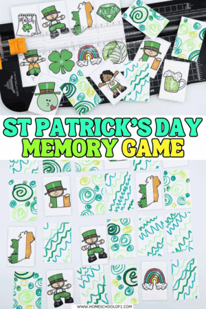Free St Patrick's Day Memory Game Printable