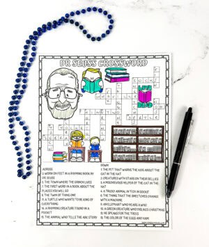 Dr Seuss Crossword Puzzle (Free Printable)