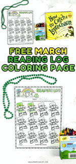 Free March Reading Log Printable