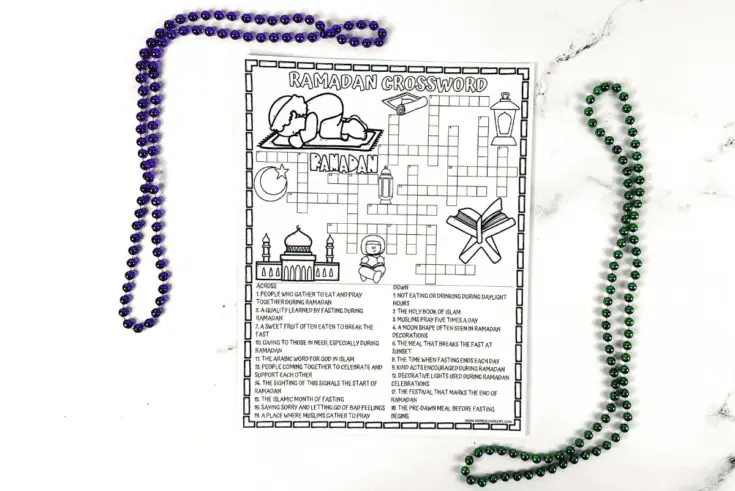 Free Ramadan Printables and Activities for Kids