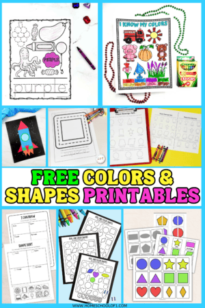 35 Free Shapes and Colors Printables for Early Learners