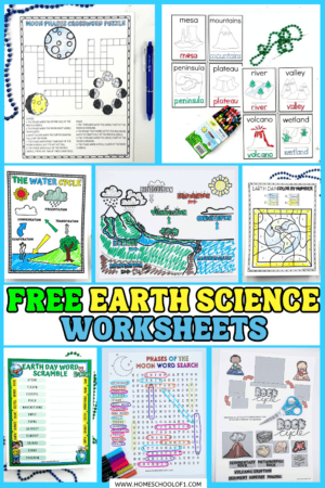 Free Earth Science Worksheets for Elementary Kids