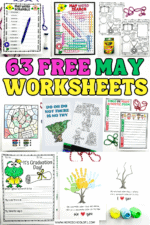 63 Free May Printables for Kids | Holiday Worksheets
