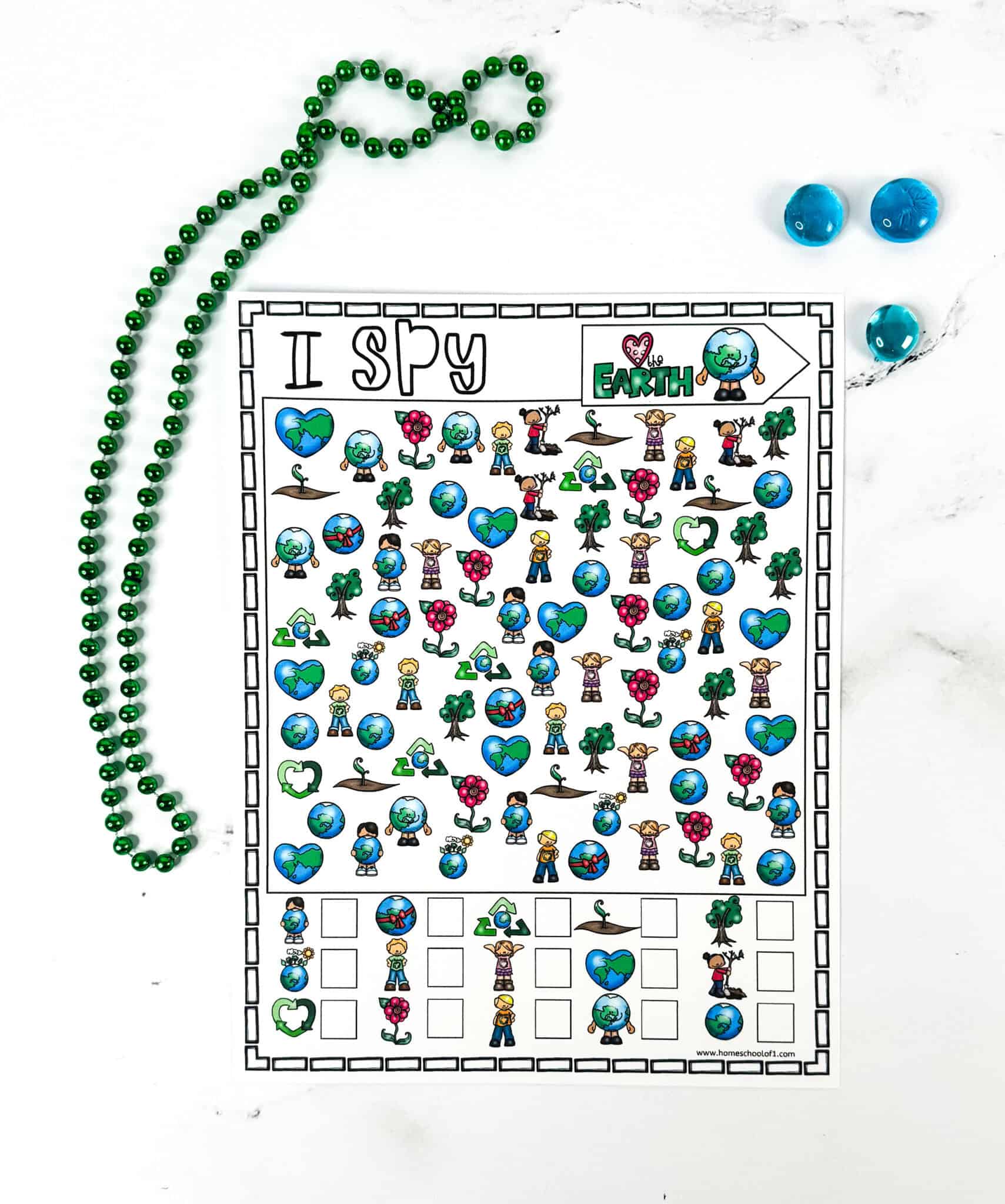Free I Spy Printable Worksheets