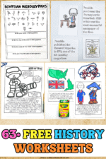 63 Free History Worksheets for Kids