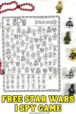Free Star Wars I Spy Printable for Kids