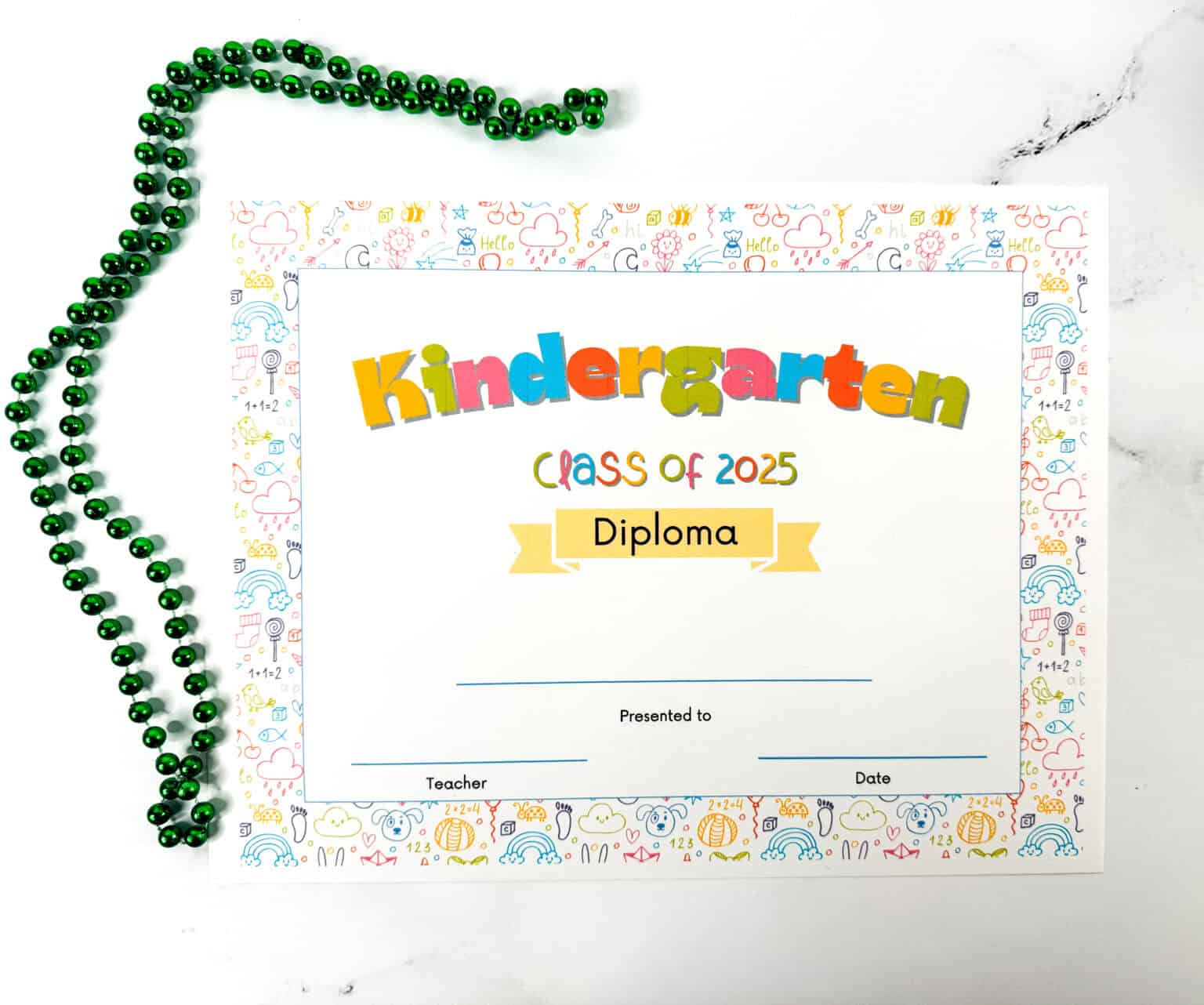 Free Kindergarten Graduation Printables That Make It Special