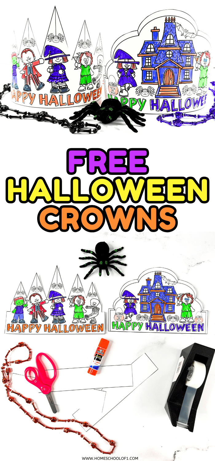 Free Halloween Crown Printable