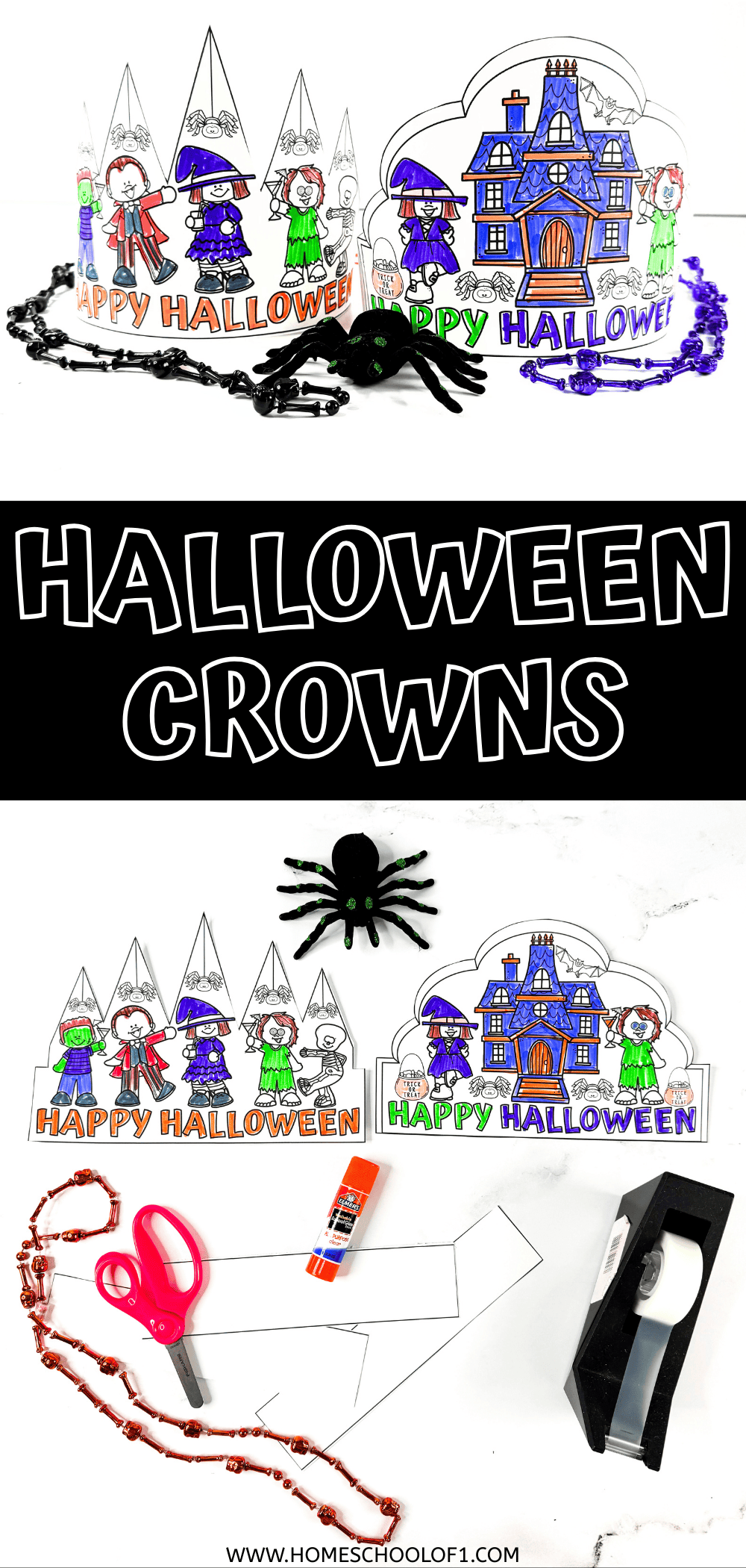 Free Halloween Crown Printable