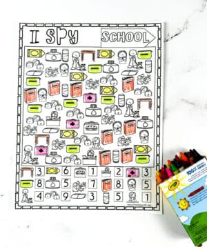 Free I Spy Printable Worksheets
