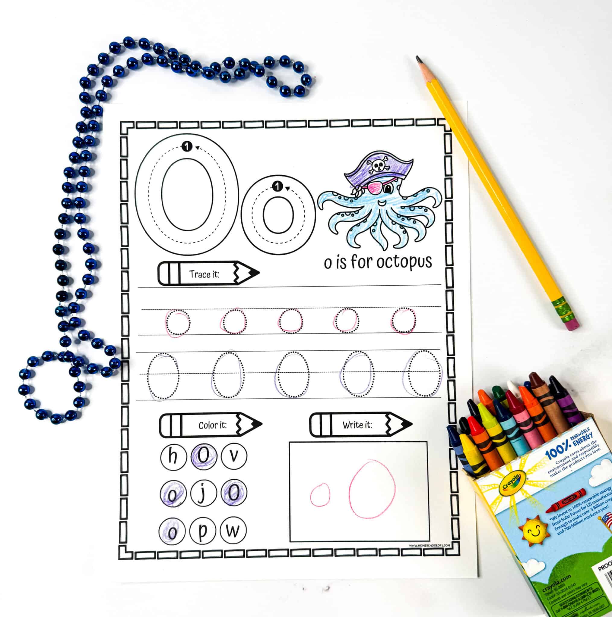 Free Letter Tracing Worksheets for Preschoolers