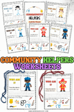 Free Community Helpers Worksheet