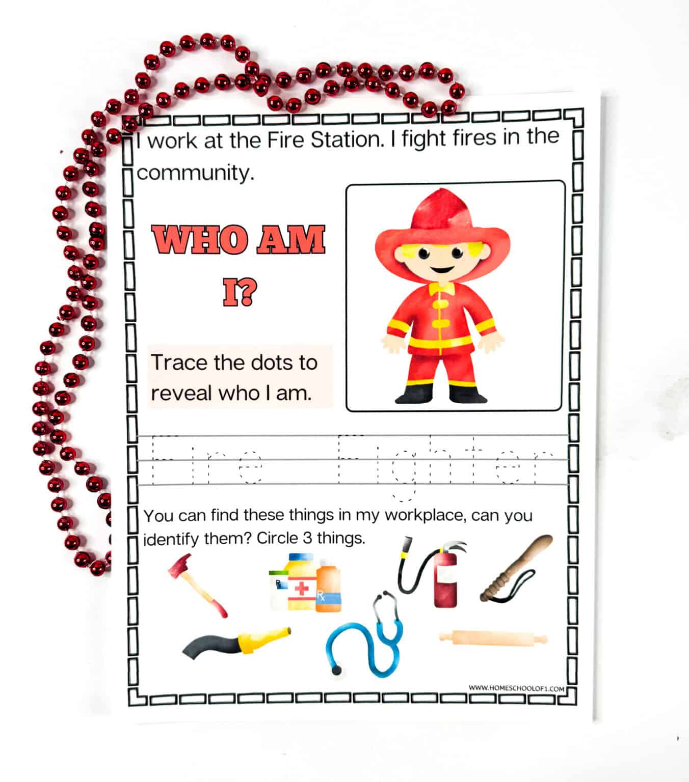 Free Community Helpers Worksheet